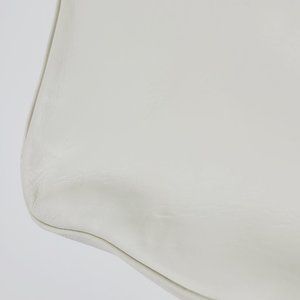 Leco | Bags | Leco White Faux Leather Shoulder Bag Retro Vintage 8s 90s ...